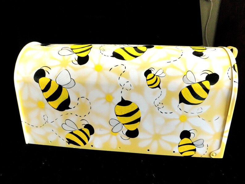 Mailbox Custom Bumble Bee Heaven | Etsy