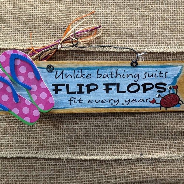 Flip Flop Decor - Etsy