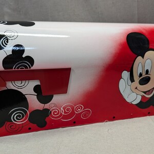 Mickey Mouse Hand Painted Mailbox - Etsy