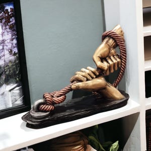 Hand Holding Rope Modern Table Decor, Art Objects Best Selling Items ...