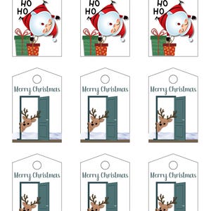Christmas Gift Tag Bundle| 6 Designs | 30+ Ct. | DIY for Children ...