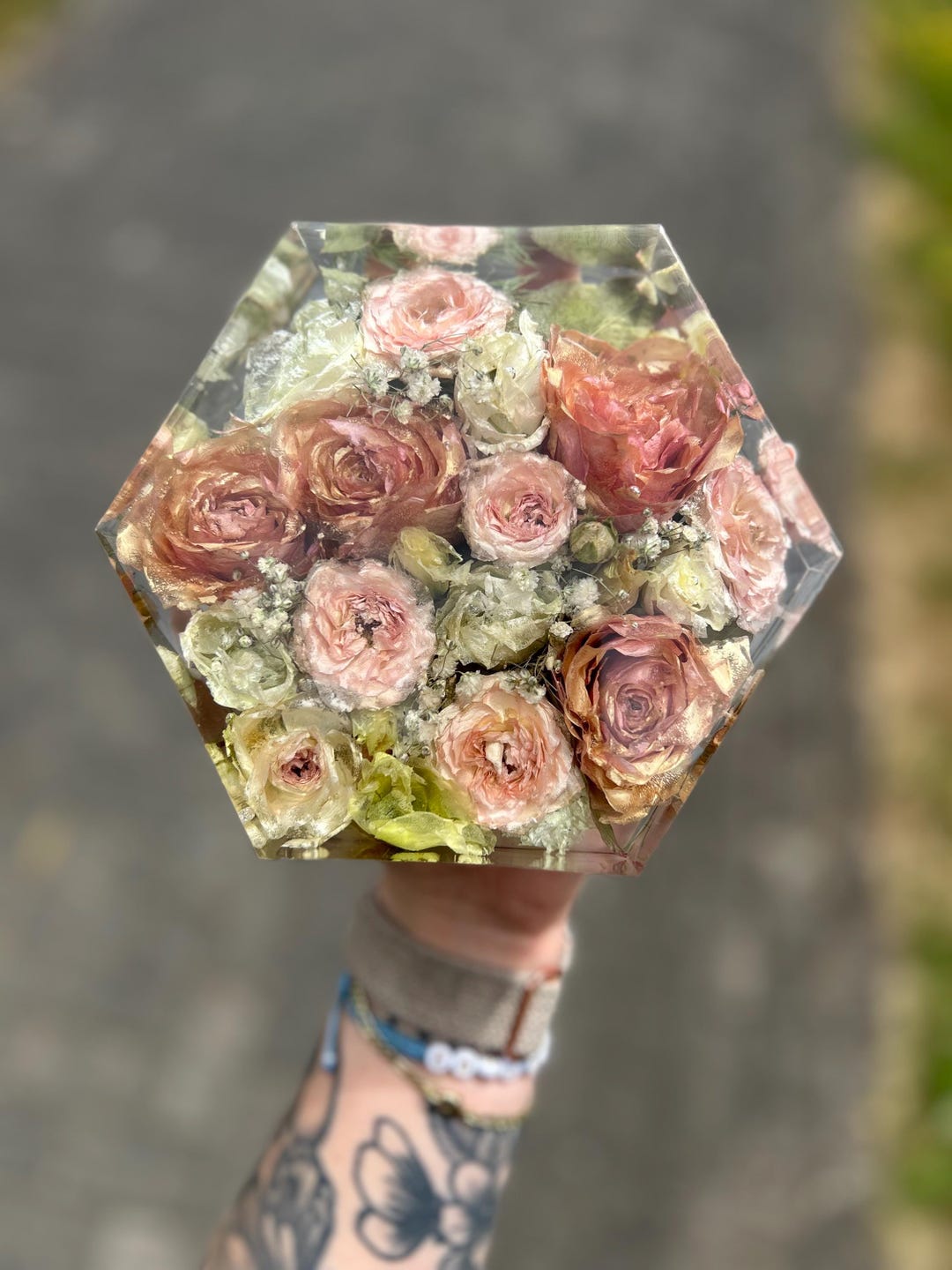 DEPOSIT – Preserving Your Bridal Bouquet in Resin • Resin Keepsakes ...