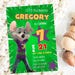 Chuck-e-cheese Editable Invitation, Printable Birthday Invite, Mouse ...