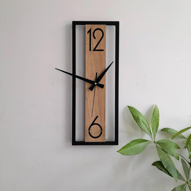 Big Black Clock - Etsy