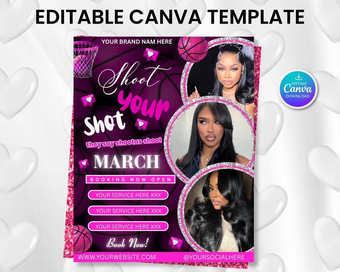 March Bookings Game Flyer | March Madness Edition - Etsy
