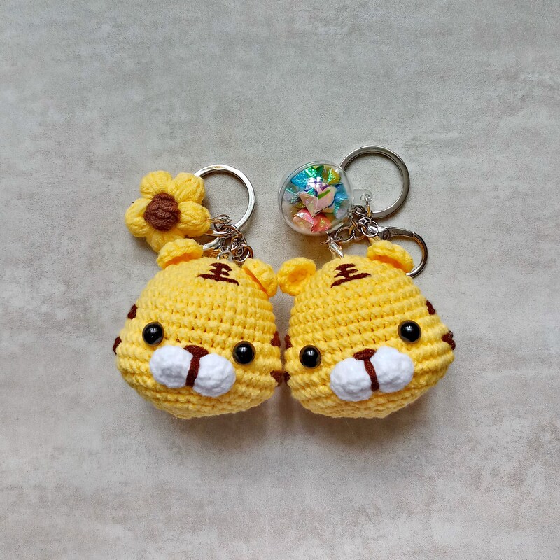 Crochet Animals Keychain - Etsy