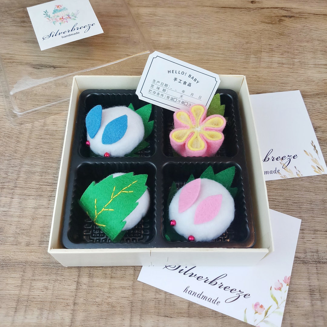 Japanese Wagashi Set, Sushi, Japanese Sweets, Pretend Food, Japanese ...