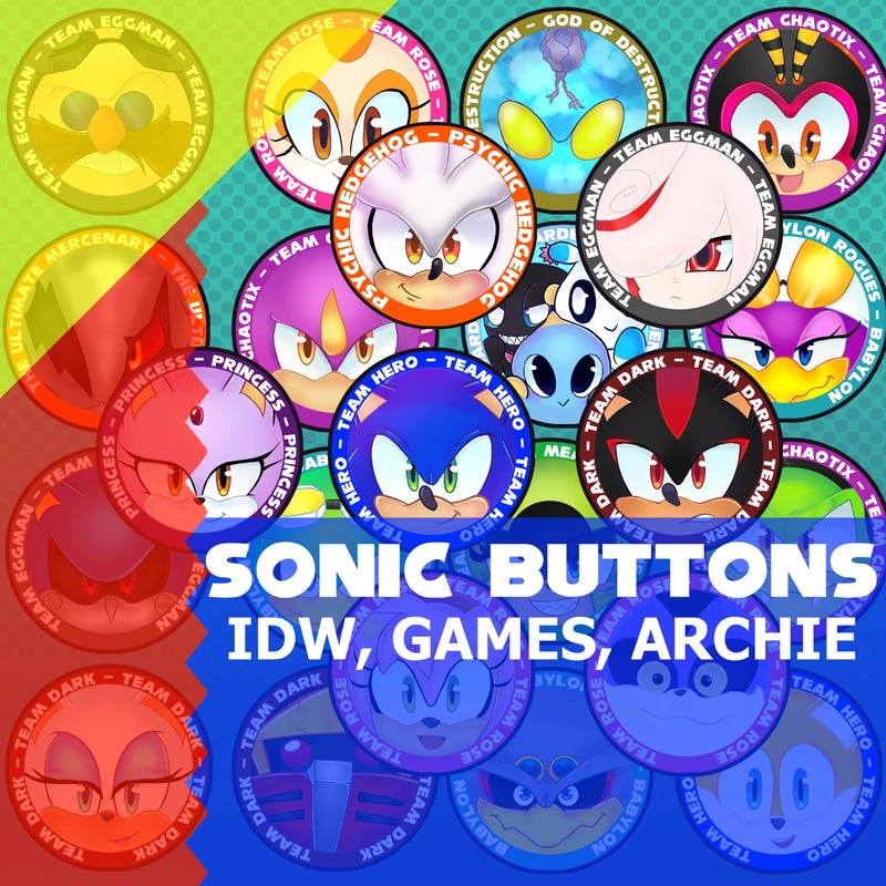 Sonic Movie Merch - Etsy