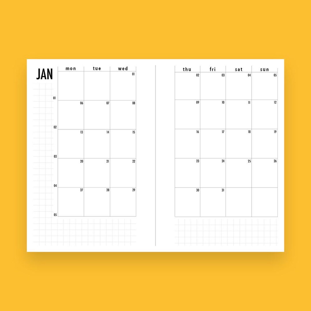 DIGITAL Pocket Rings Inserts - Filofax - Etsy