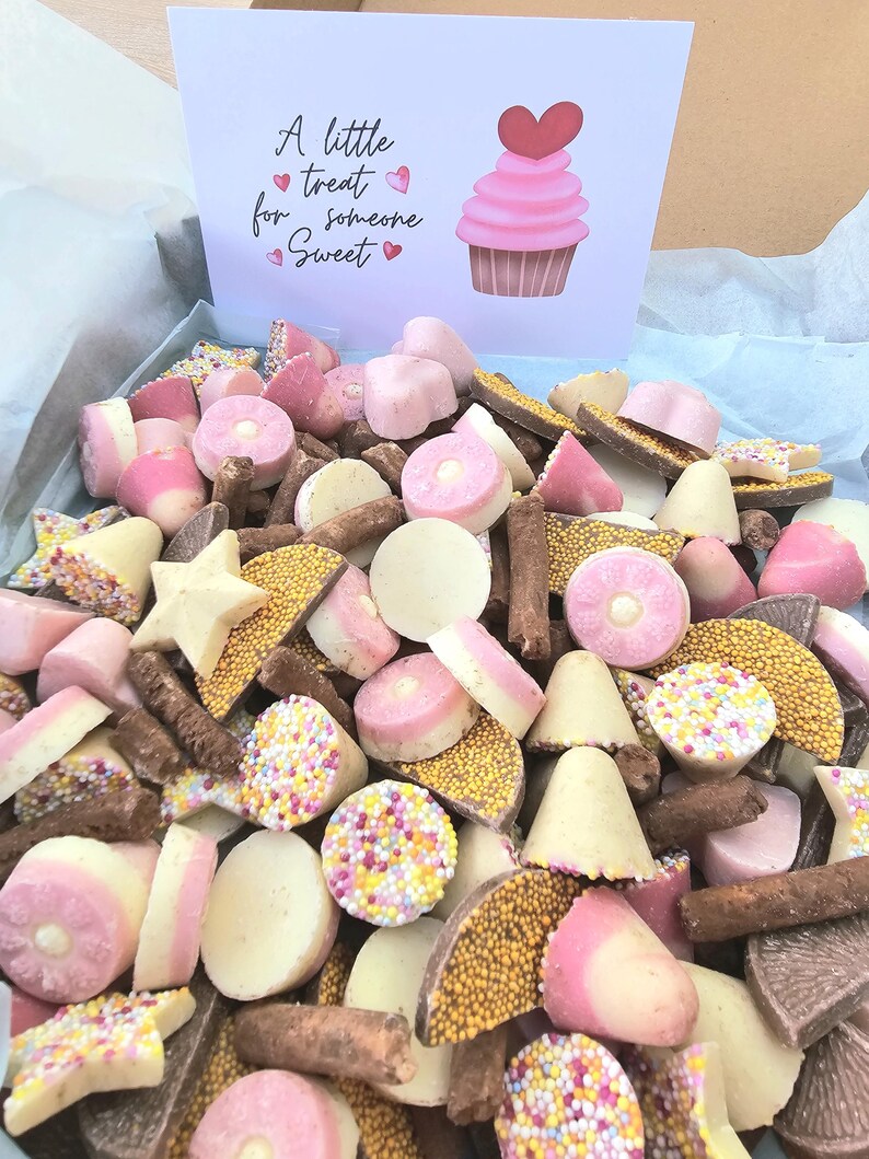 Pick N Mix Sweet Gift Box | Celebrations & Good Luck - Etsy