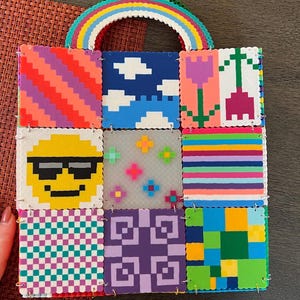 Bright Fuse Bead Bag - Etsy