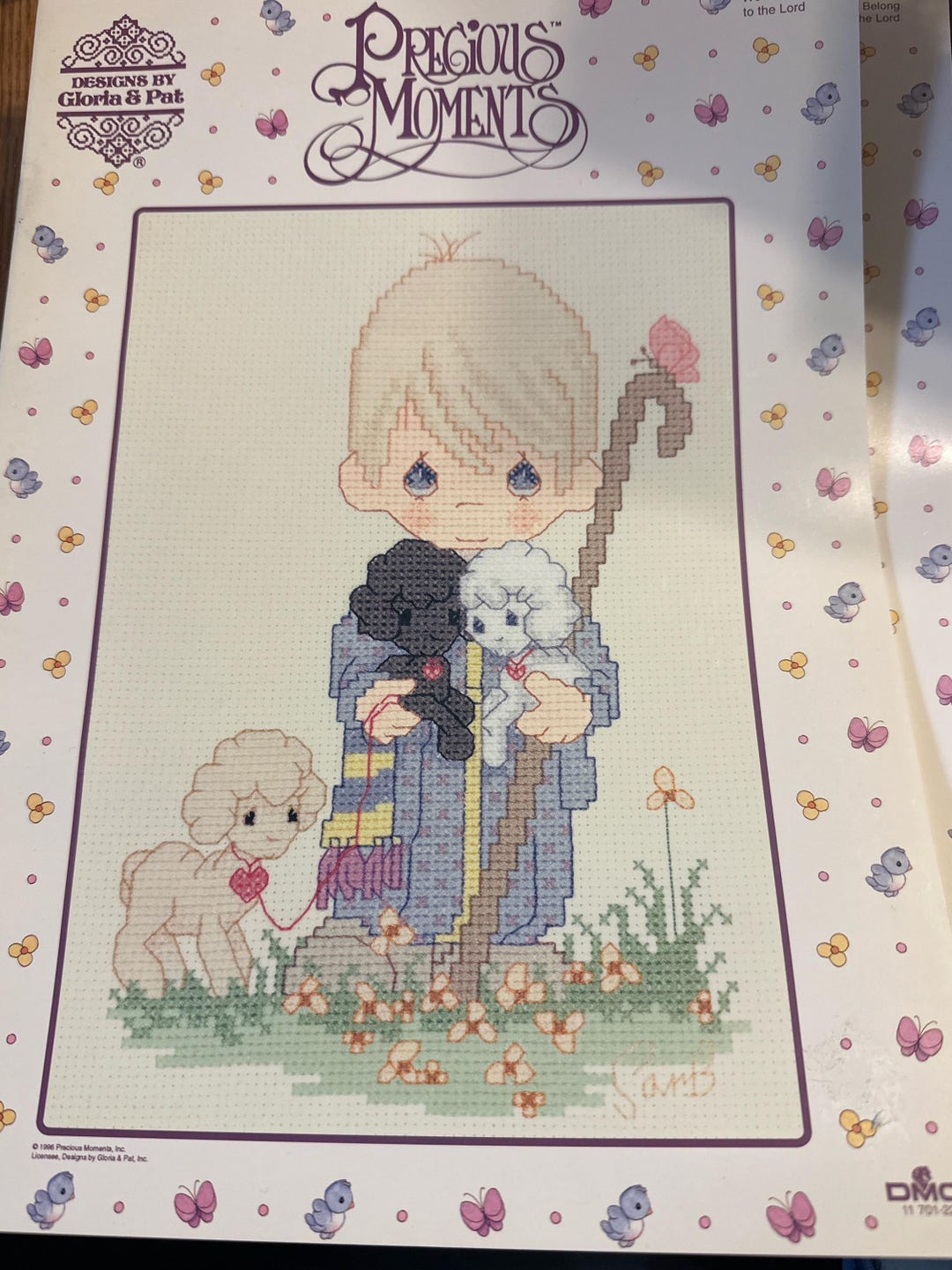 We Belong to the Lord Precious Moments PM45 Cross Stitch Book Out of ...