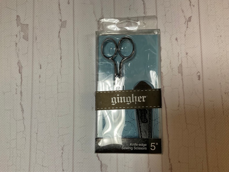 Gingher Scissors 5" Knife Edge Sewing Scissors - Etsy