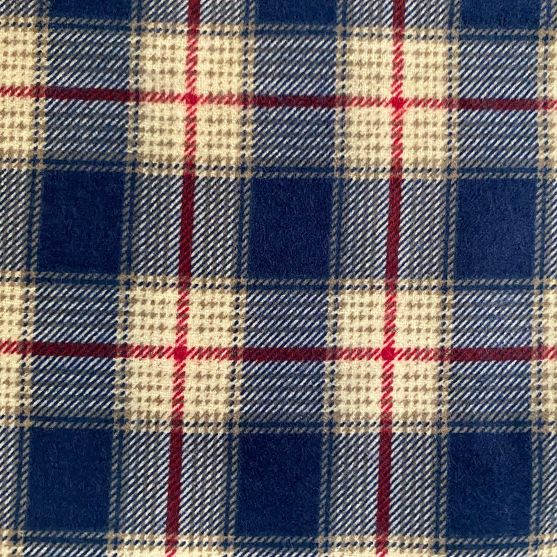 Plaid Flannel Fabric - Etsy
