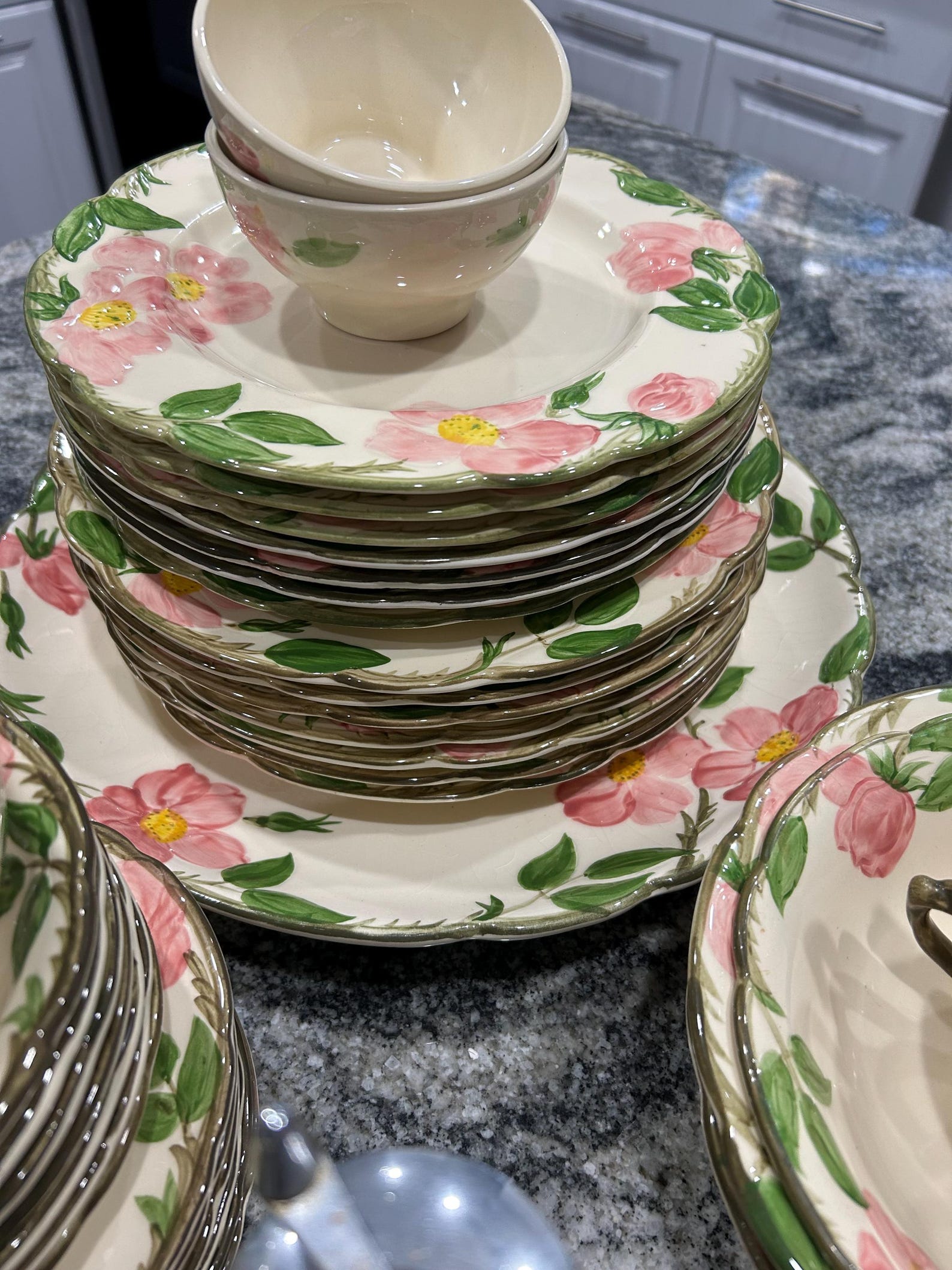 Franciscan Desert Rose Dinner Ware, Hand Decorated Earthenware - Etsy