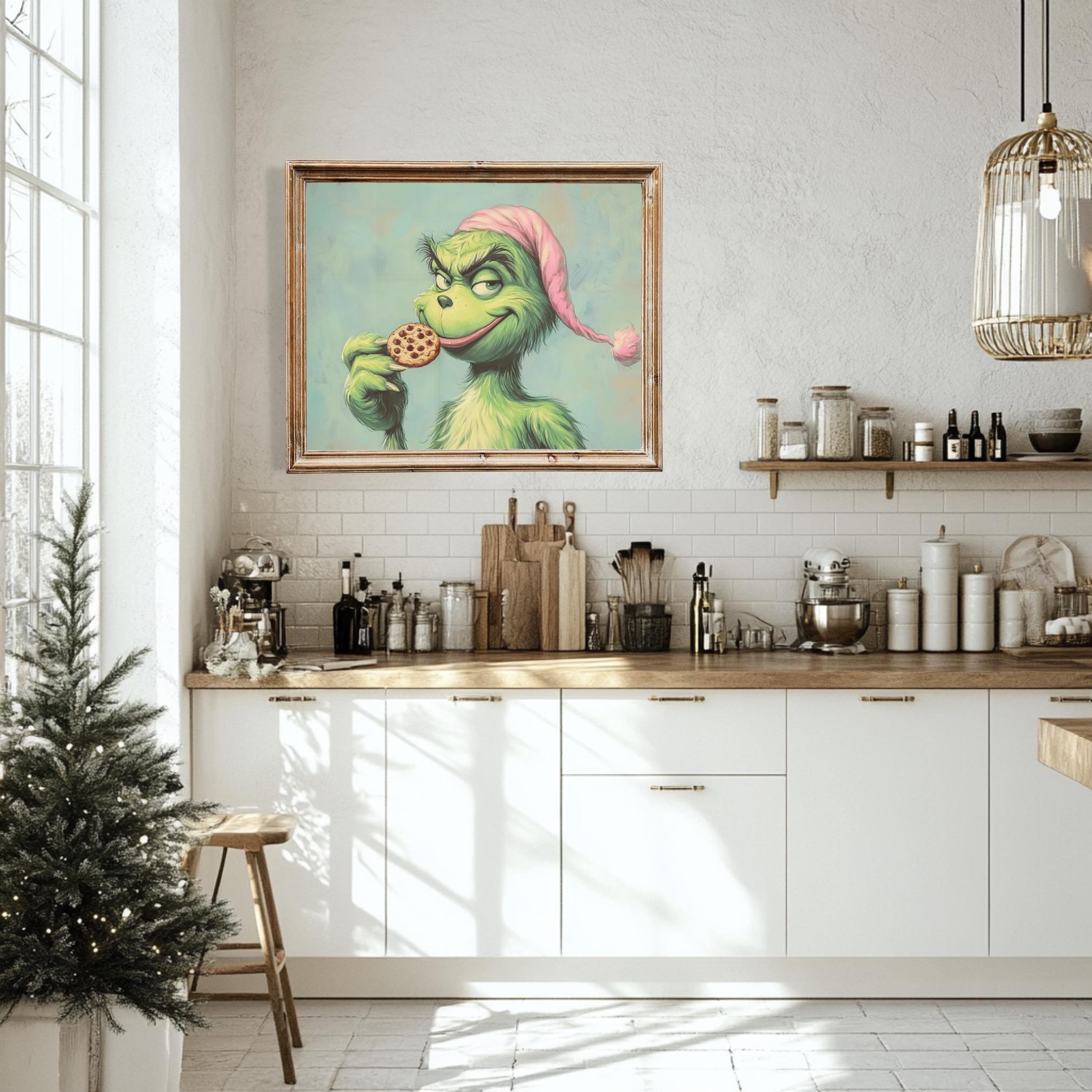 Grinch Christmas Print, Funny Kitchen Wall Art (digital Download) - Etsy
