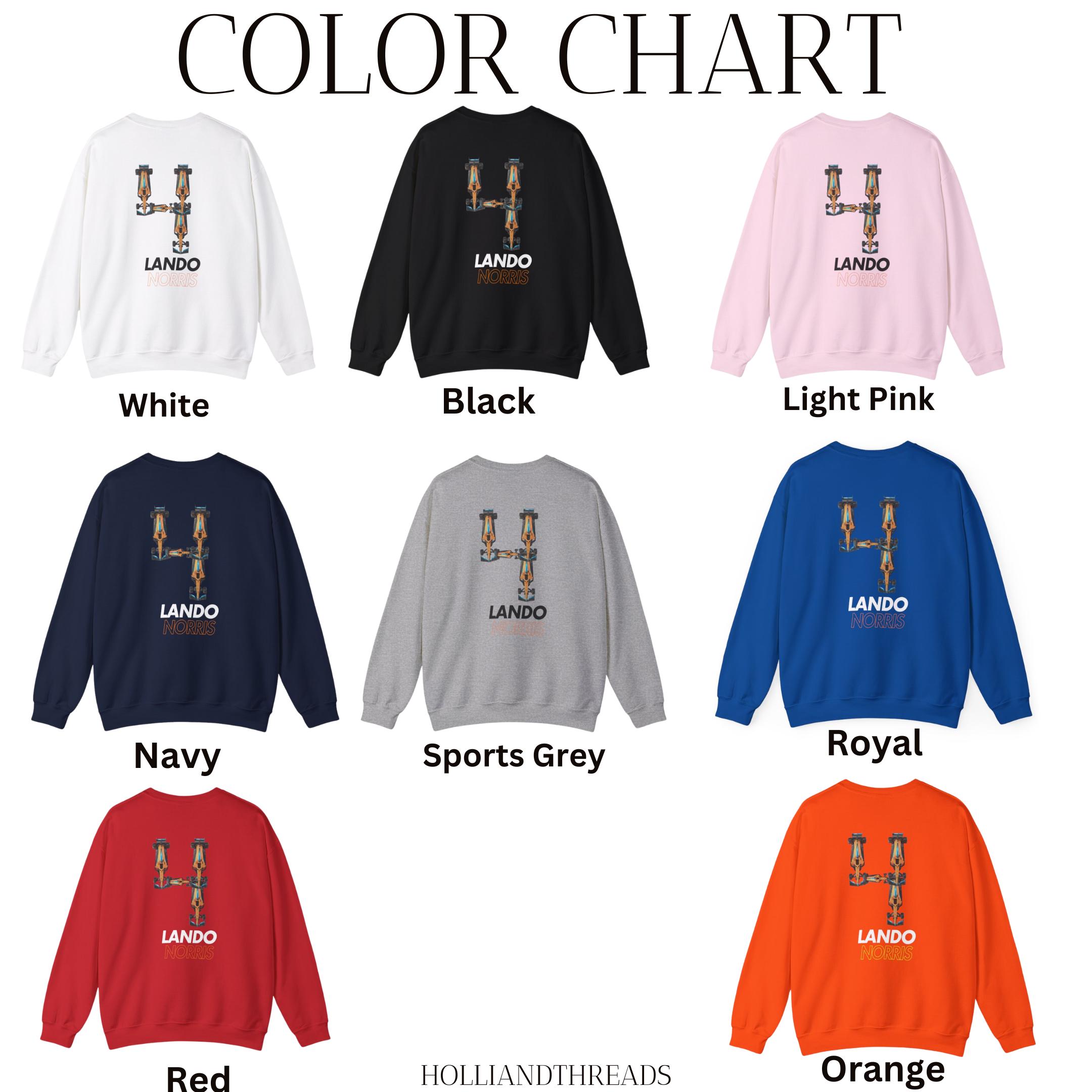 Lando Norris Formula 1 Hoodie, Mclaren F1 Sweatshirt, Gift for Racing ...