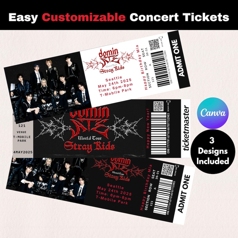 Stray Kids Merch Dominate Tour - Etsy
