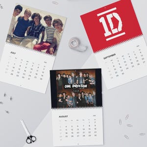 One Direction Wall Calendar 2025 – Perfect Gift for Fans,2025 ...