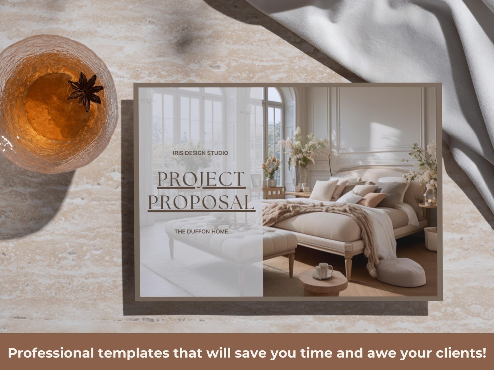 Interior Design Project Proposal Template: Editable Canva Presentation ...