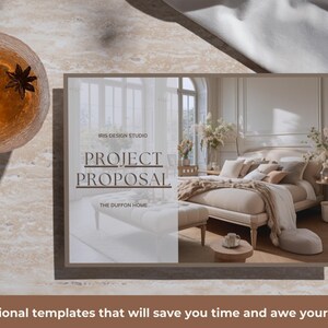 Interior Design Project Proposal Template: Editable Canva Presentation ...