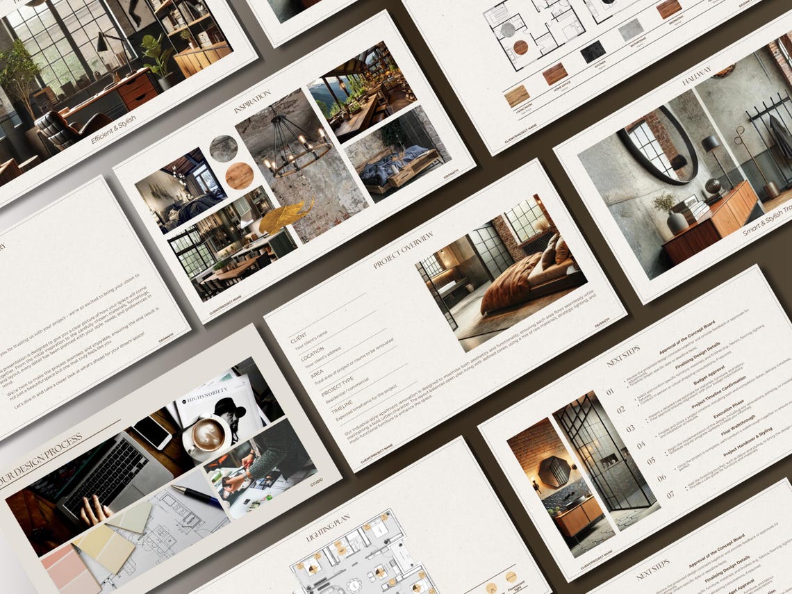 Interior Design Project Presentation | Interior Design Client ...