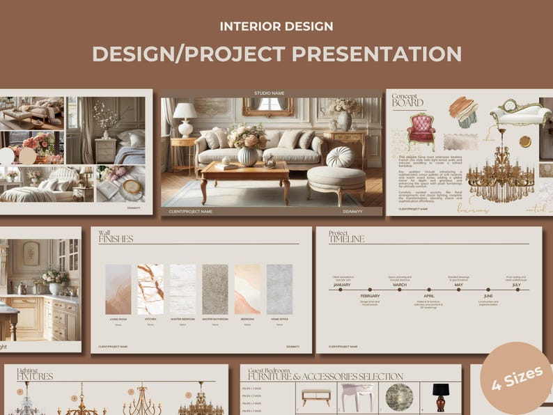 Interior Design Presentation | Interior Design Project Presentation ...
