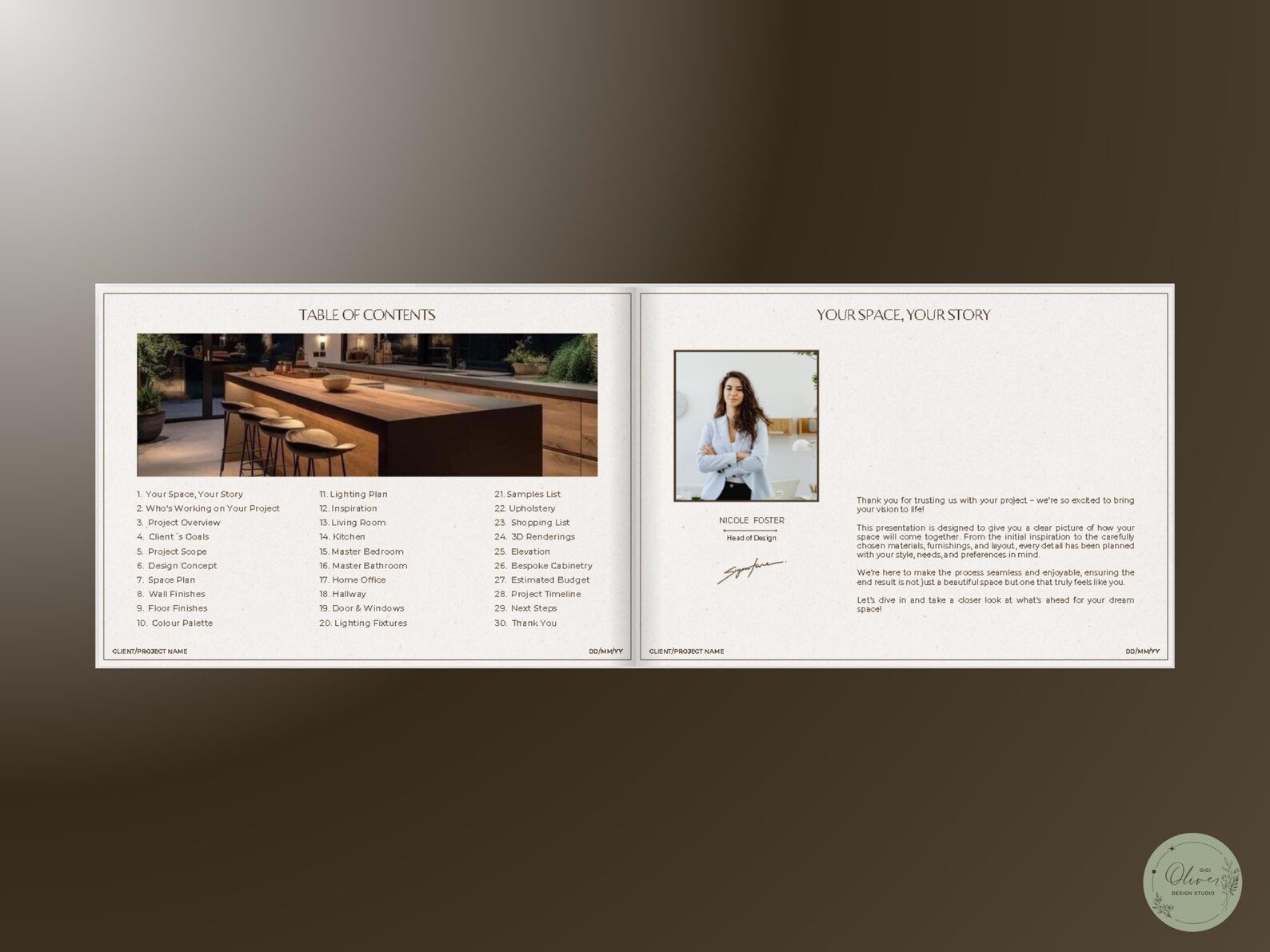 Interior Design Project Presentation | Interior Design Client ...