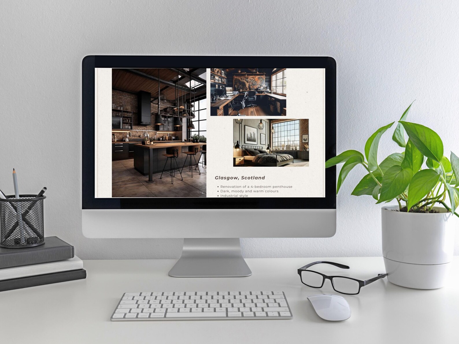 Interior Design Project Proposal Template: Editable Canva Design ...