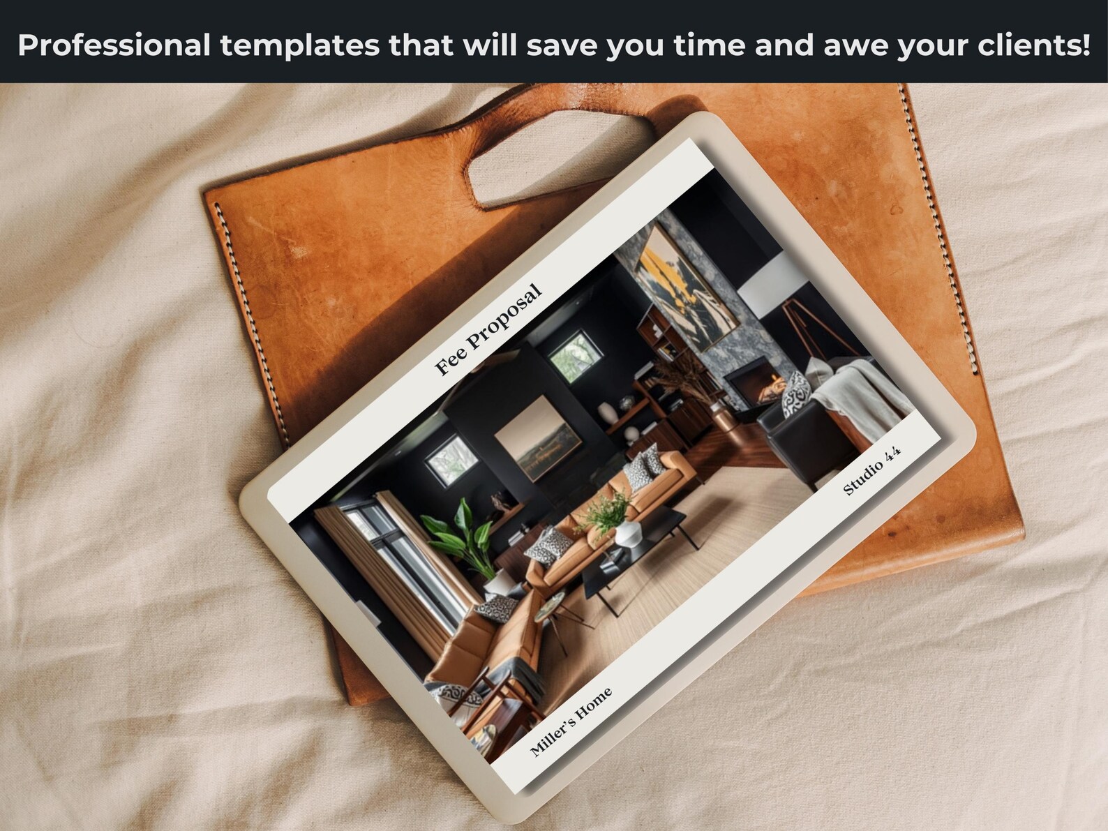Interior Design Fee Proposal Template | Interior Design Project ...