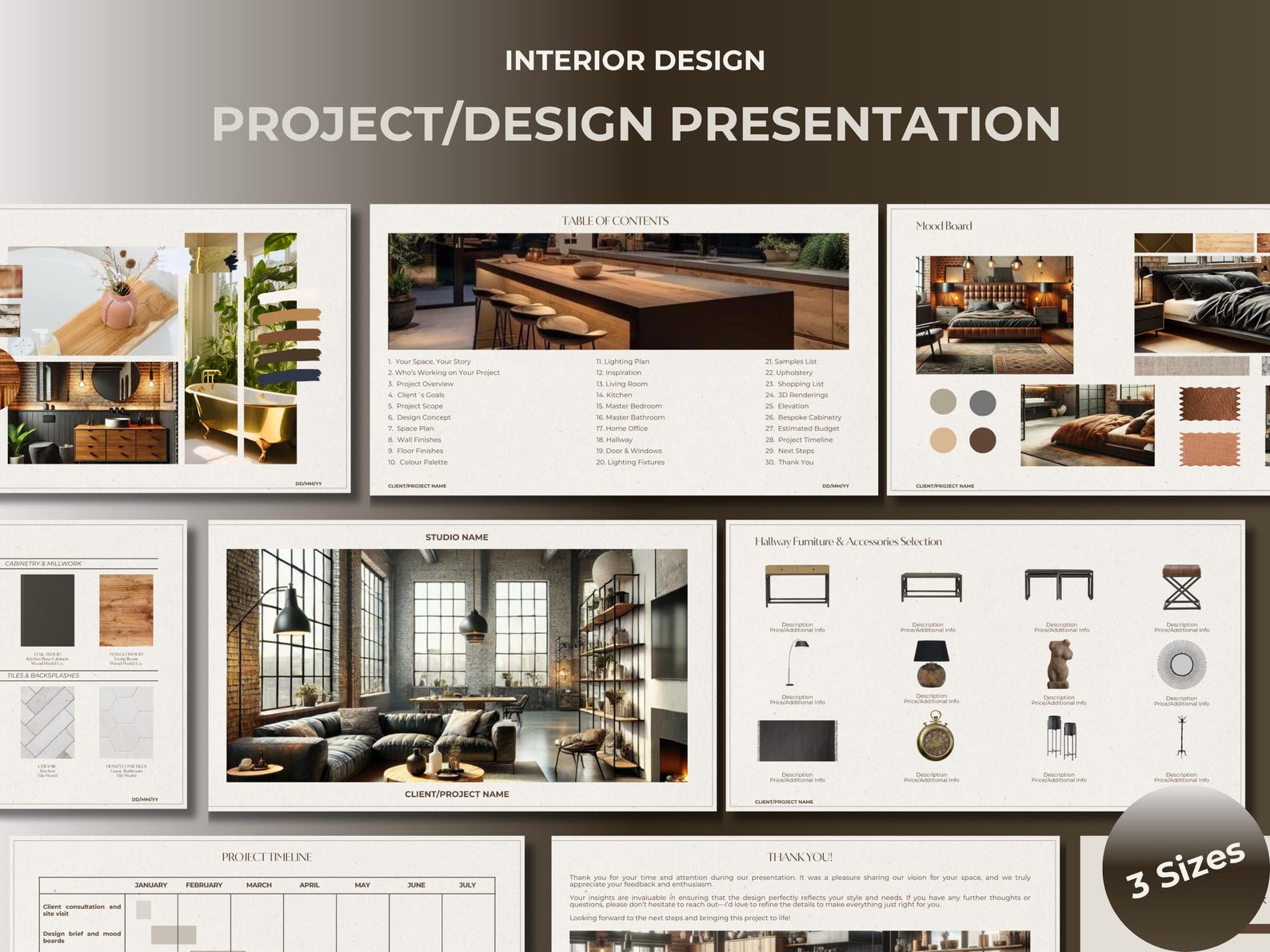 Interior Design Project Presentation | Interior Design Client ...