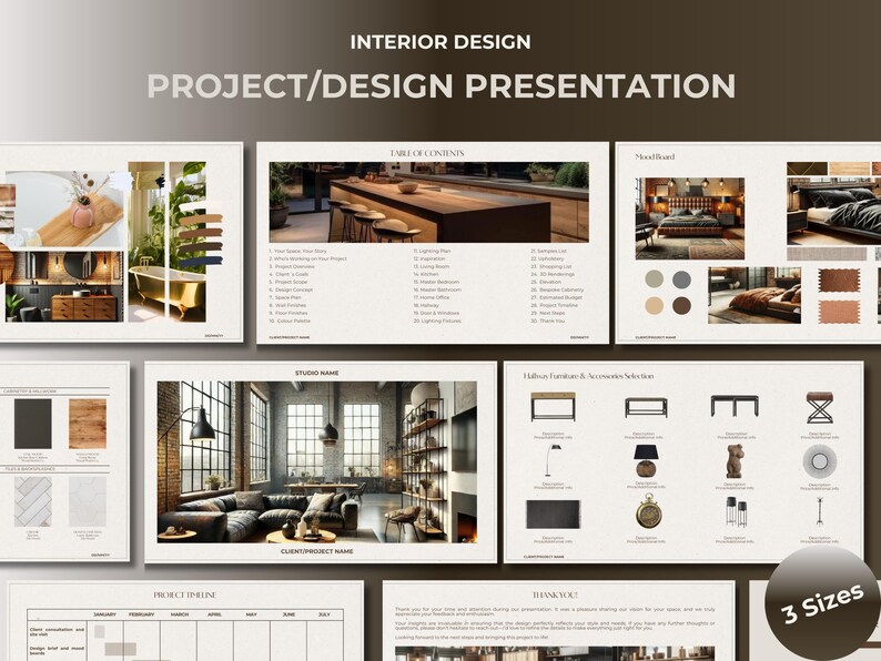 Interior Design Project Presentation | Interior Design Client ...