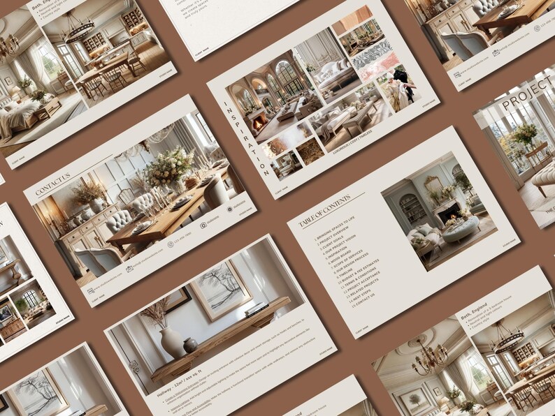 Interior Design Proposal Template Interior Design Proposal and ...