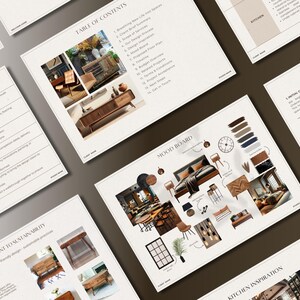 Interior Design Project Proposal Template: Editable Canva Design ...