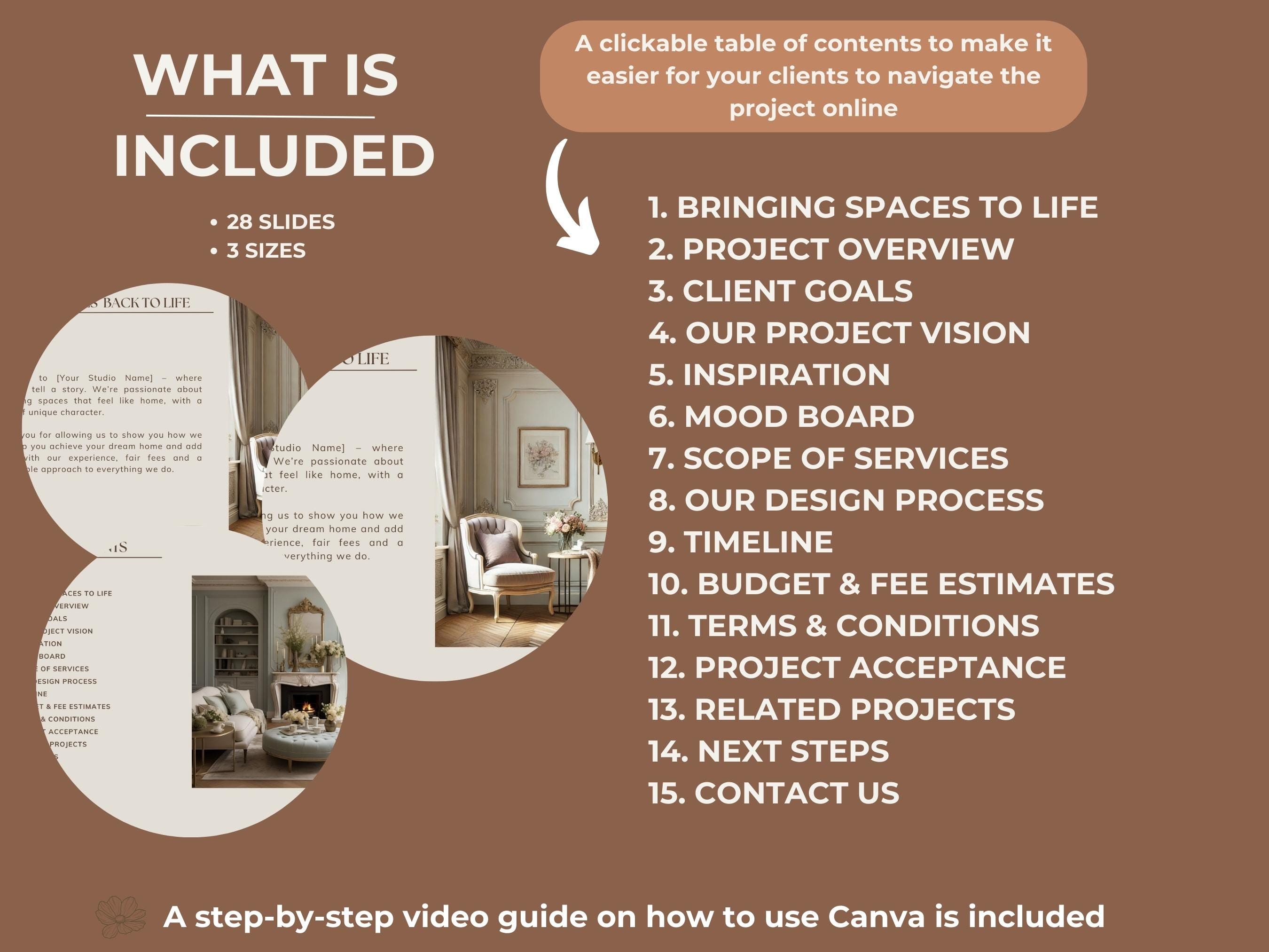 Interior Design Proposal Template Interior Design Proposal and ...