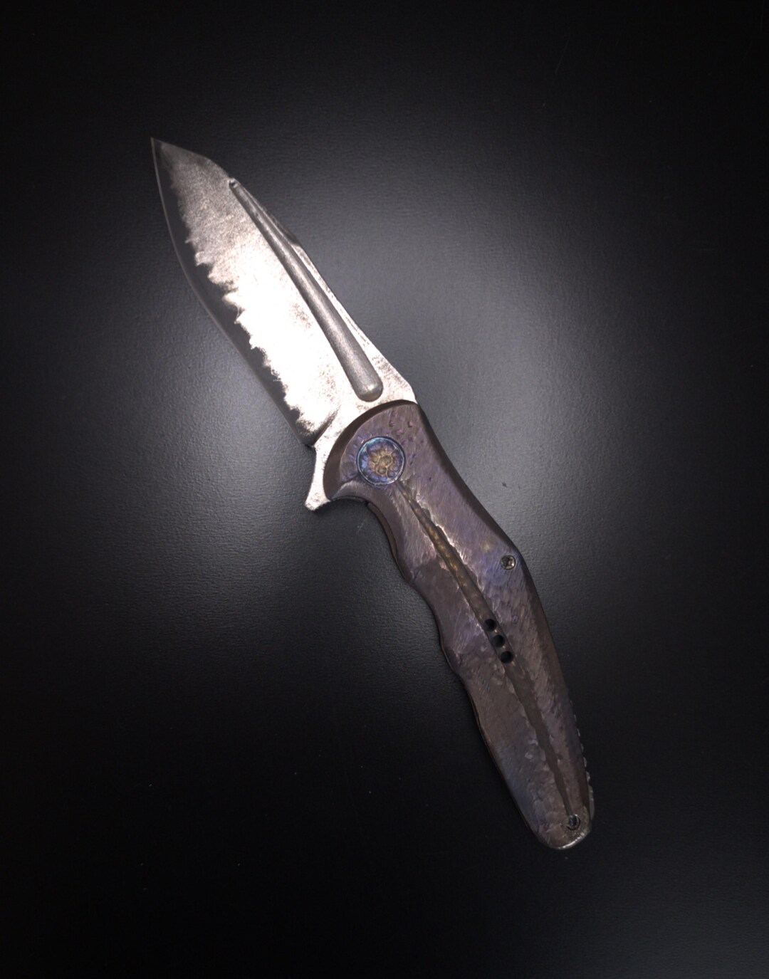 The Dragon’s Eye Blade - Titanium Folding Knife – Slavic Mythology ...