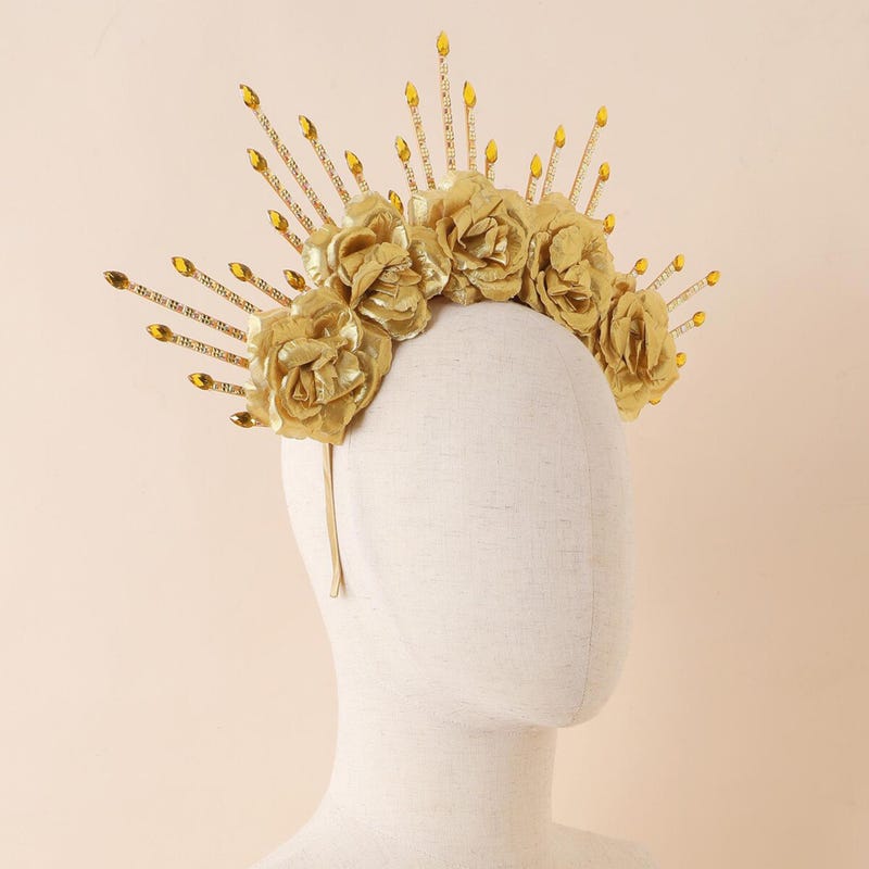 Spike Flower Crown - Etsy