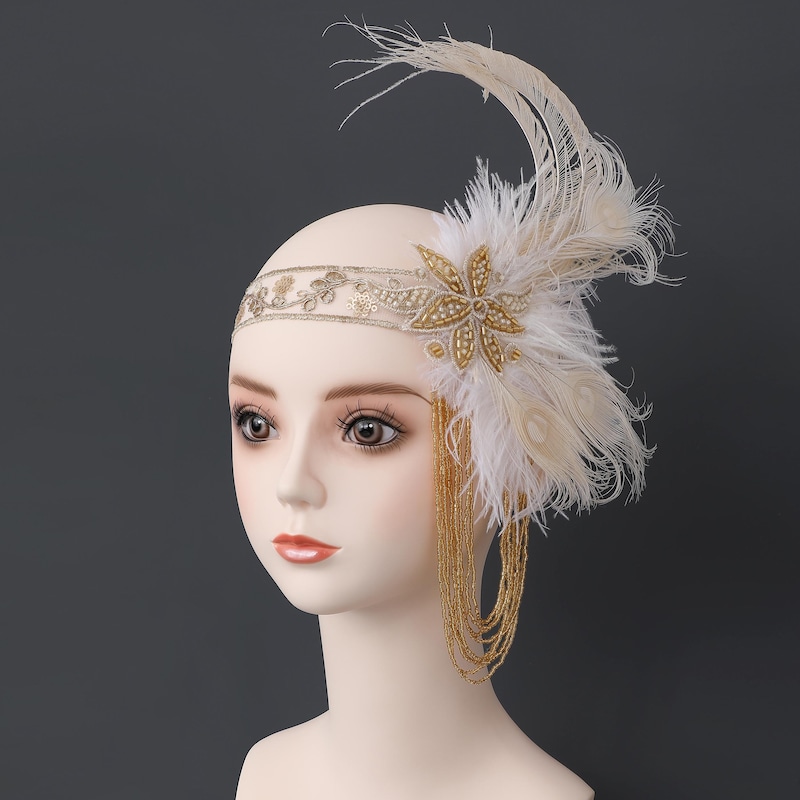 Vintage Flapper Headbands - Etsy