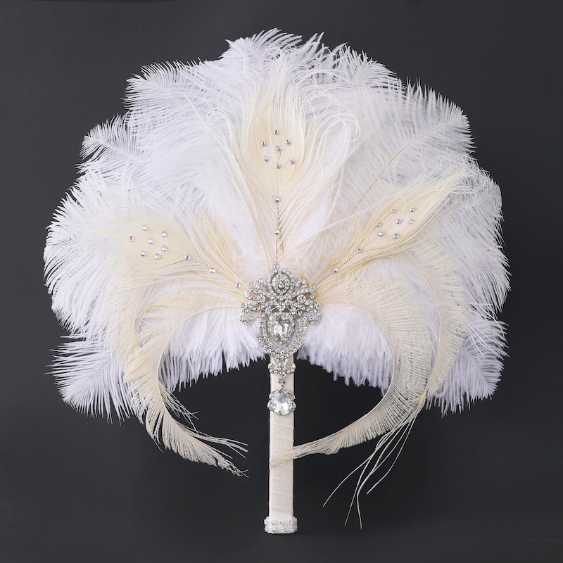 Wedding Fan Bouquet - Etsy