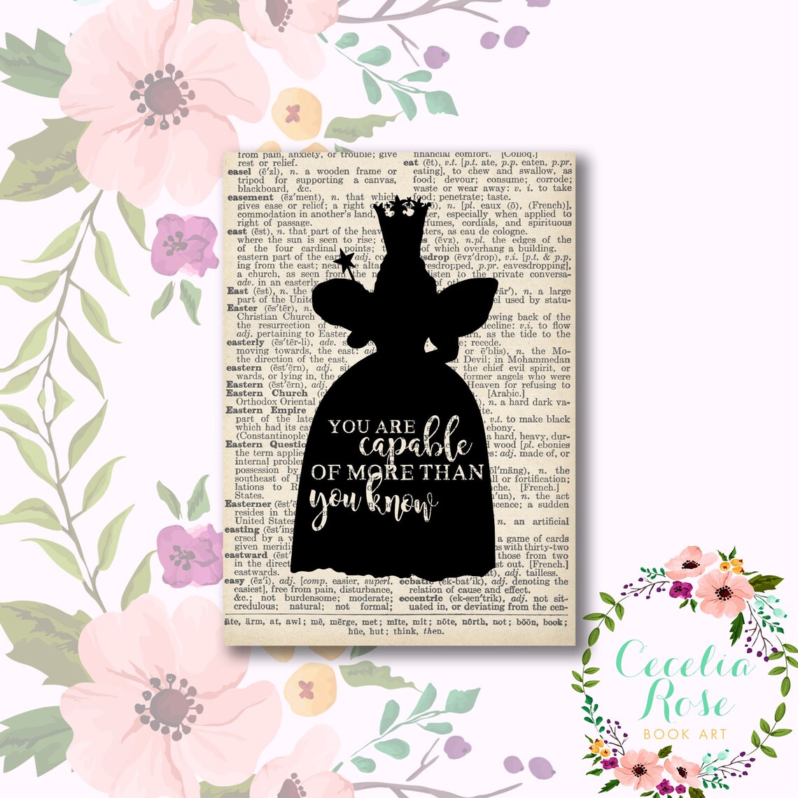 You Are Capable Of More Than You Know Glinda Wizard of Oz | Etsy