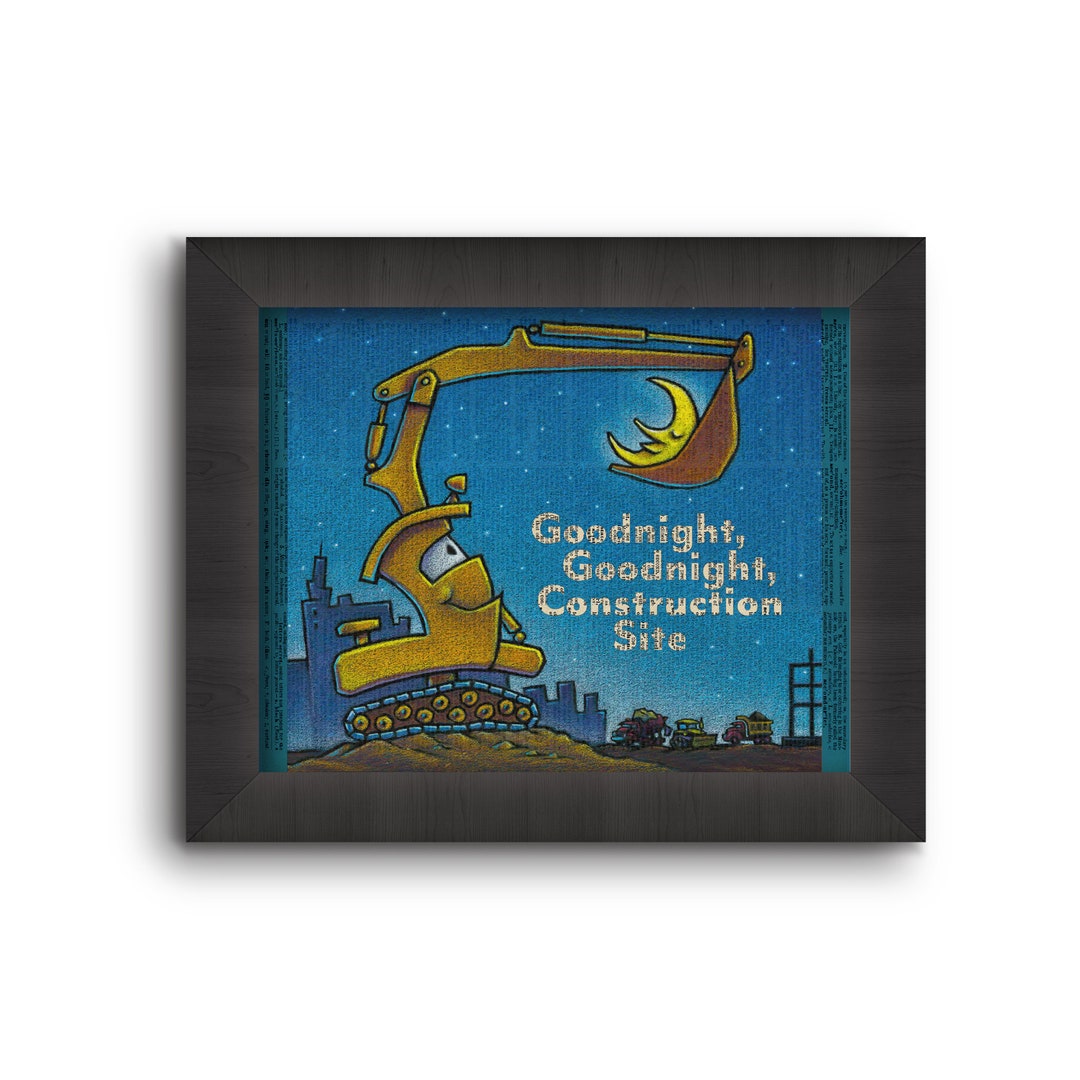 Goodnight Goodnight Construction Site - Sherri Duskey Rinker - Etsy