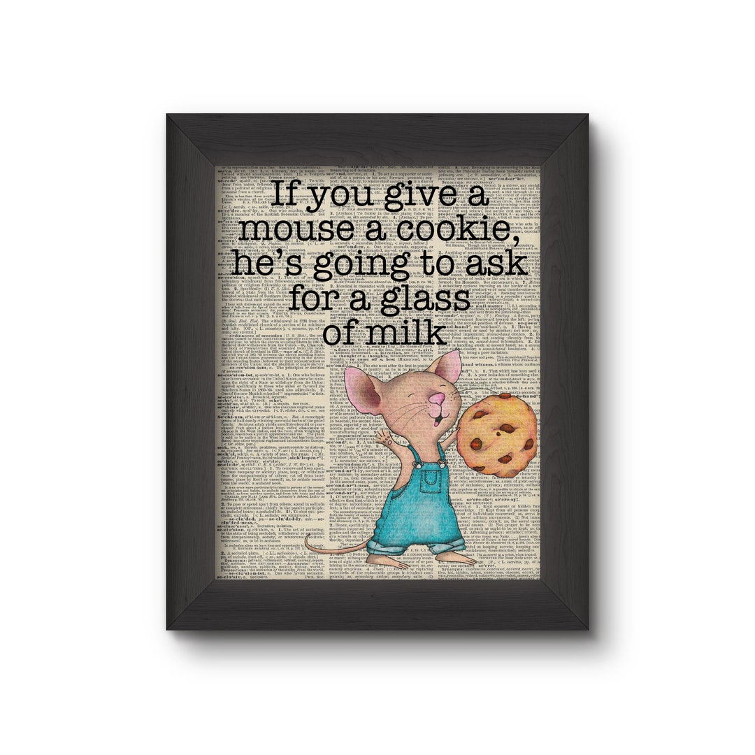 If You Give A Mouse A Cookie... - Etsy