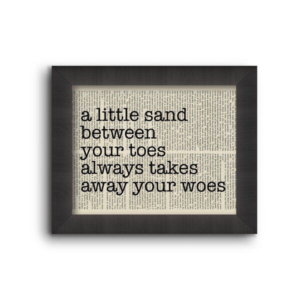 Toes in the Sand - Etsy
