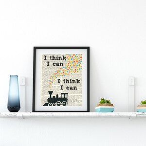 I Think I Can I Think I Can - the Little Engine That Could - Etsy