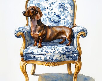 French Bulldog Rococo Art PNG, Chinoiserie Dog, Blue Willow, Grand ...