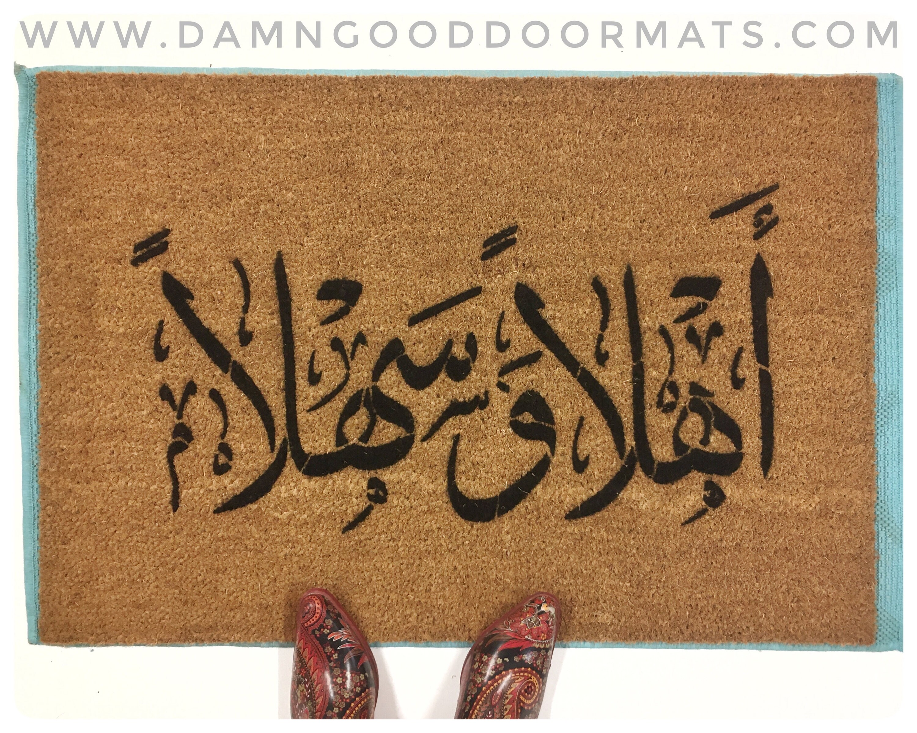 Welcome In Arabic Writing