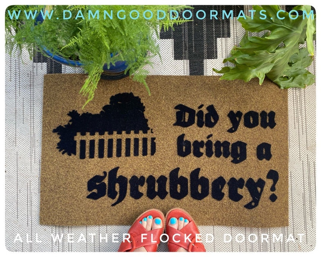 Did You Bring a SHRUBBERY Monty Python Knights Who Say Ni - Etsy Canada