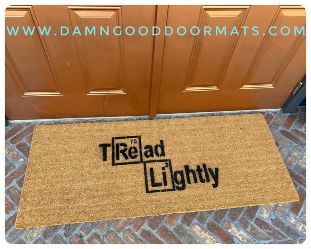 Periodic Table Tread Lightly Doormat Science Fan Gift | Door Mat ...