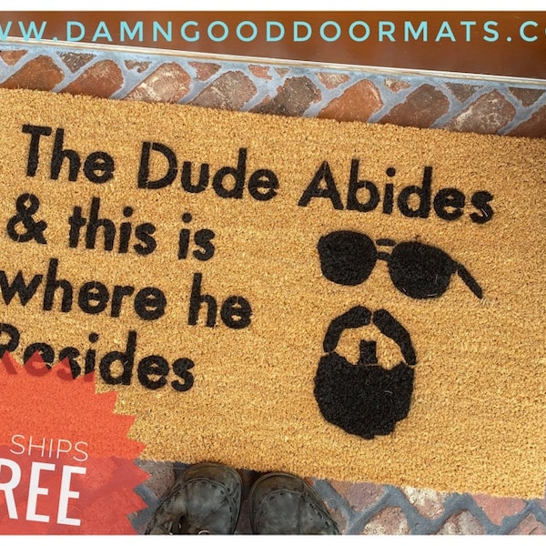 The Dude Abides - Etsy