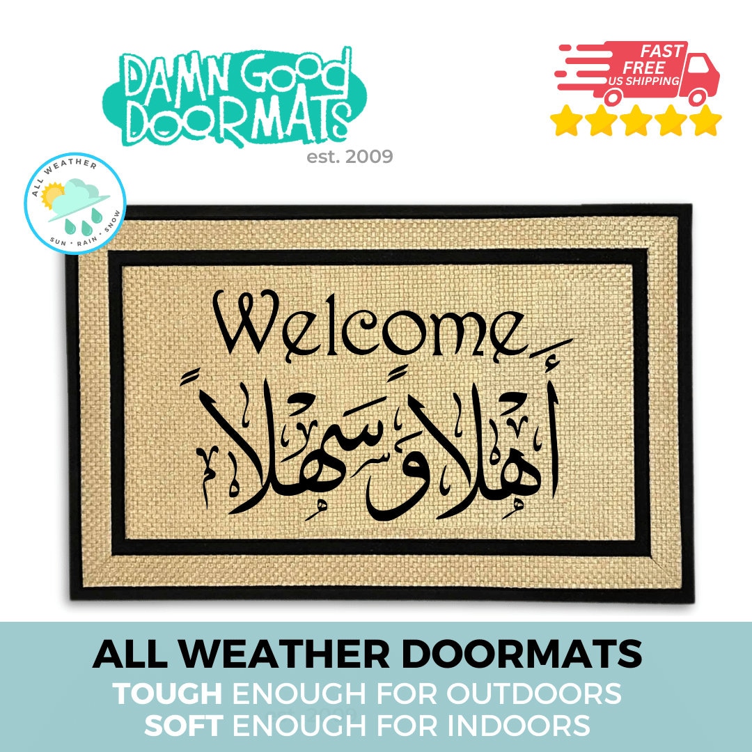 Ahlan Wa Sahlan English | Arabic Ramadan Decorations Outdoor | Party ...